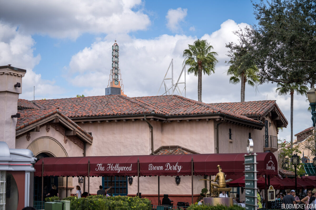 Hollywood Brown Derby Neon Signs Removed at Disney's Hollywood Studios