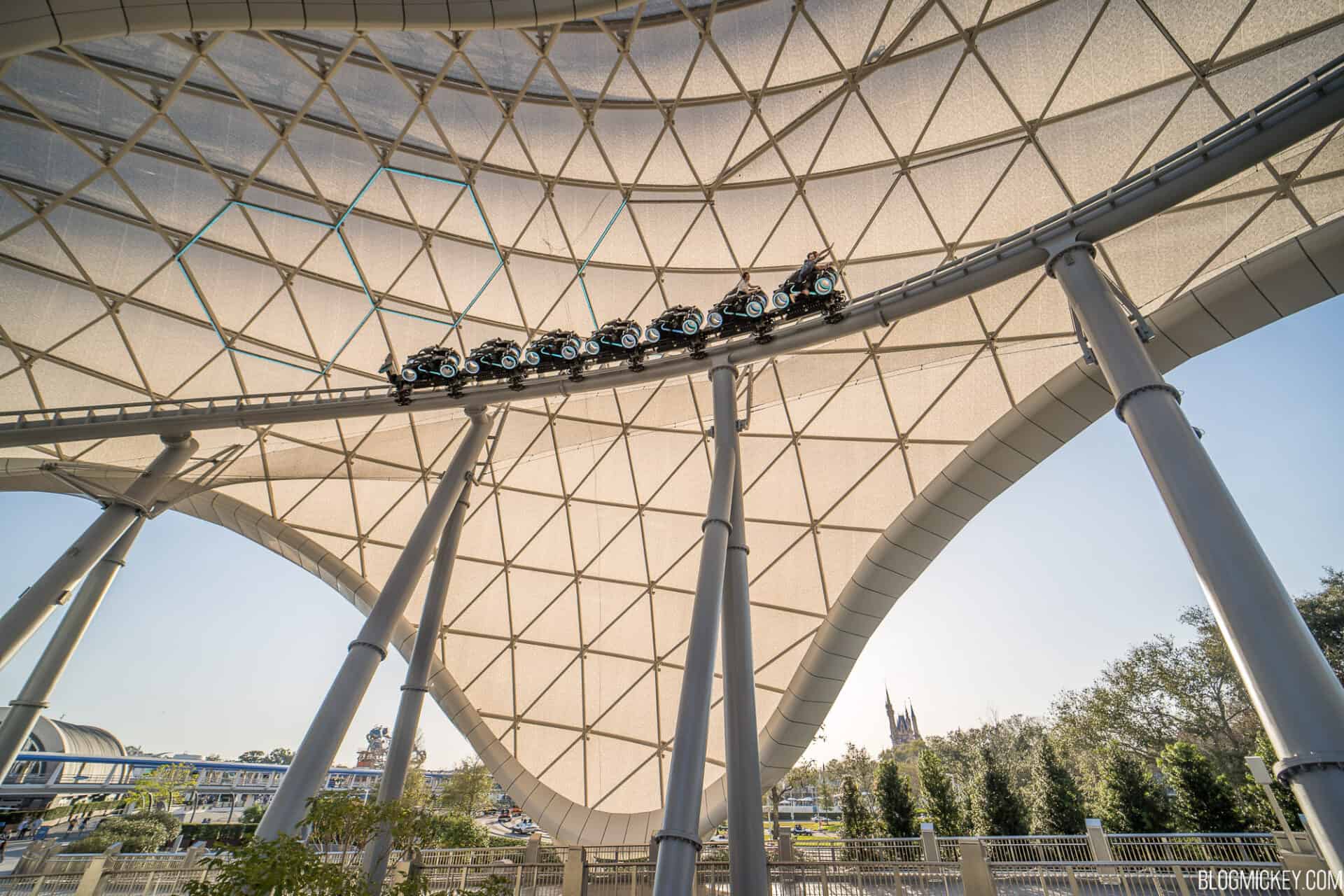 First Impressions of TRON Lightcycle Run at Magic Kingdom