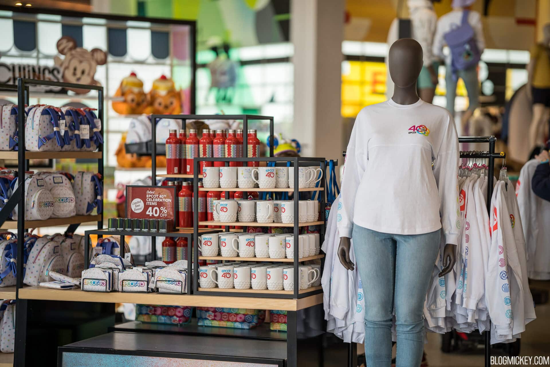 Deep Discount Offered on EPCOT40 Merchandise