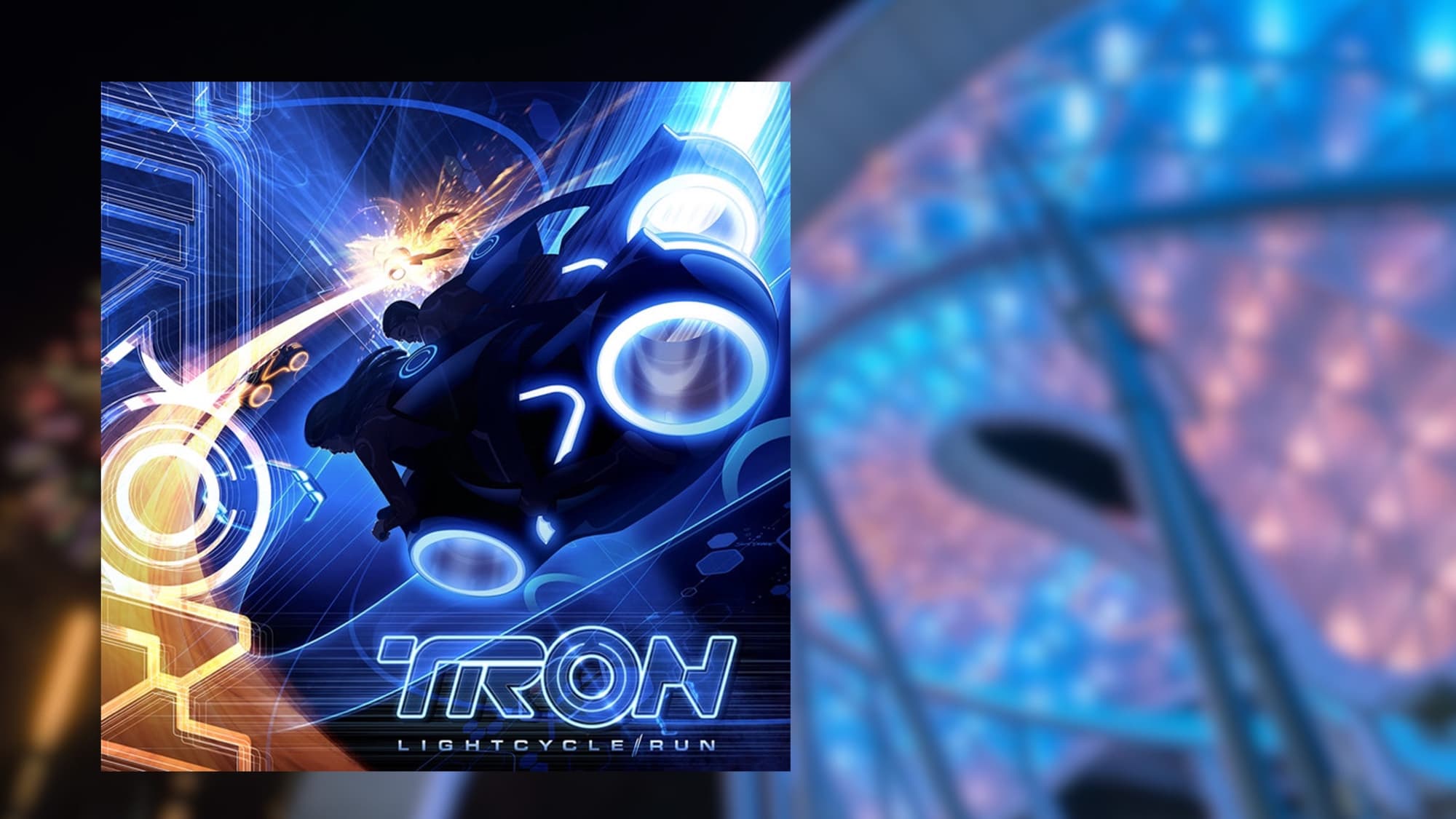 TRON Lightcycle Run Attraction & Area Soundtrack Now Available To Stream