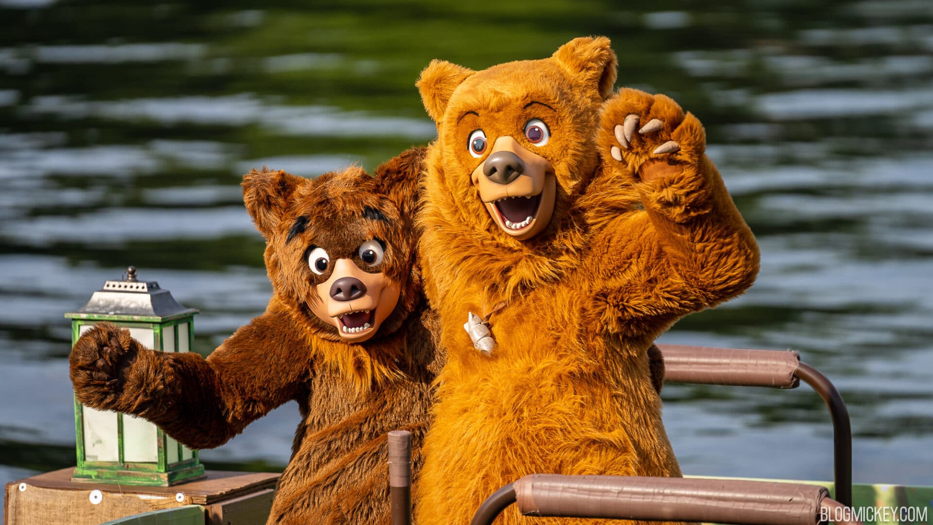 Koda & Kenai Brother Bear Earth Week Flotilla Returns to Disney's Animal Kingdom