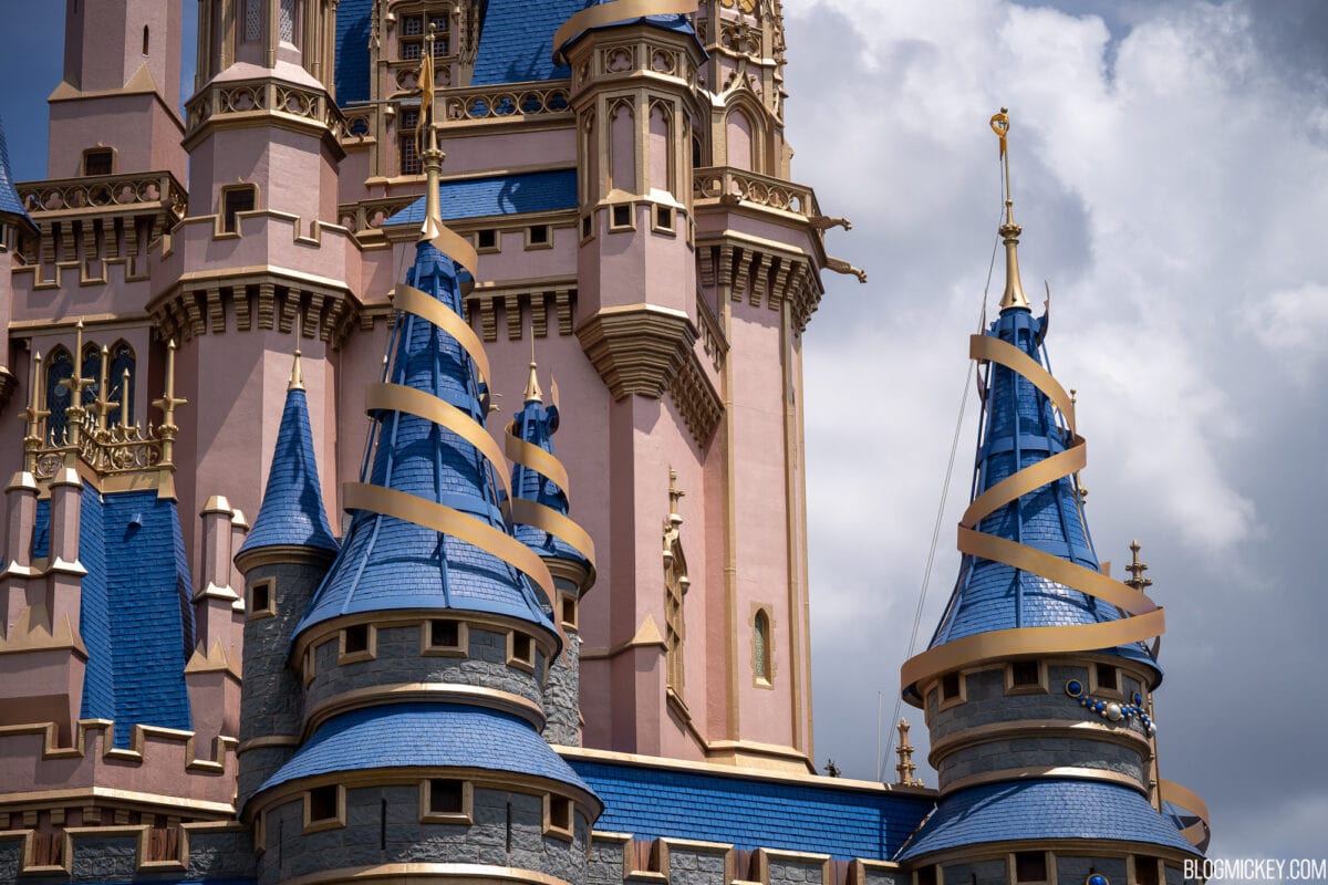 Crews Prepare to Drain Cinderella Castle Moat Soon for 50th Anniversary ...