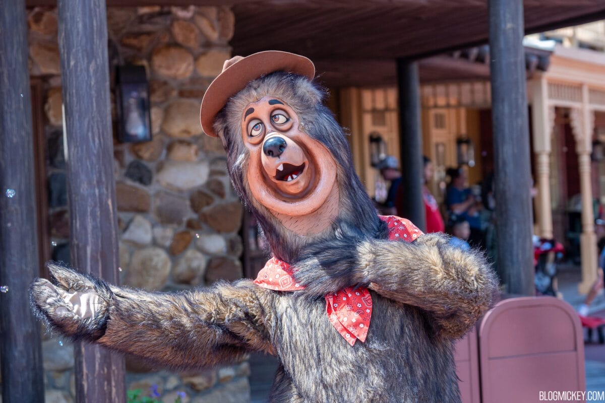 Country Bears Descend From On High to Greet Guests at Magic Kingdom