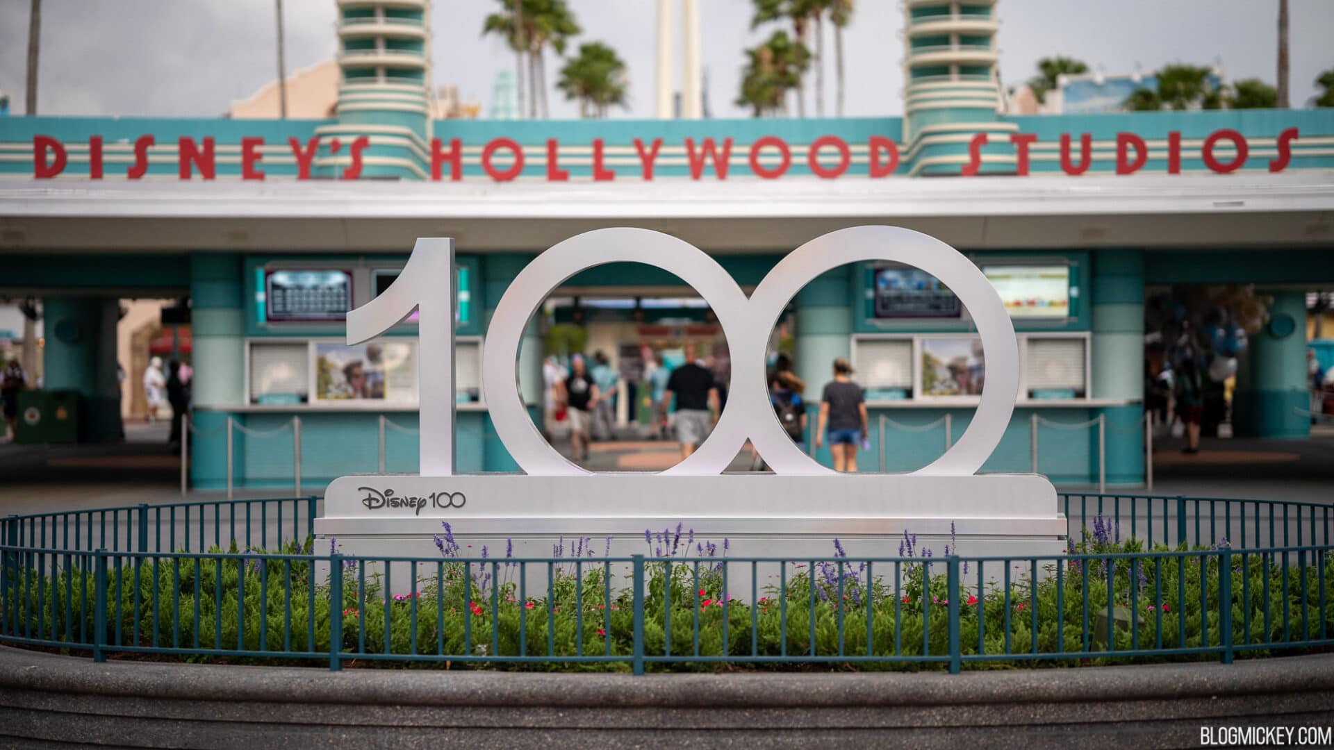 Disney100 Sign Installed at Disney's Hollywood Studios