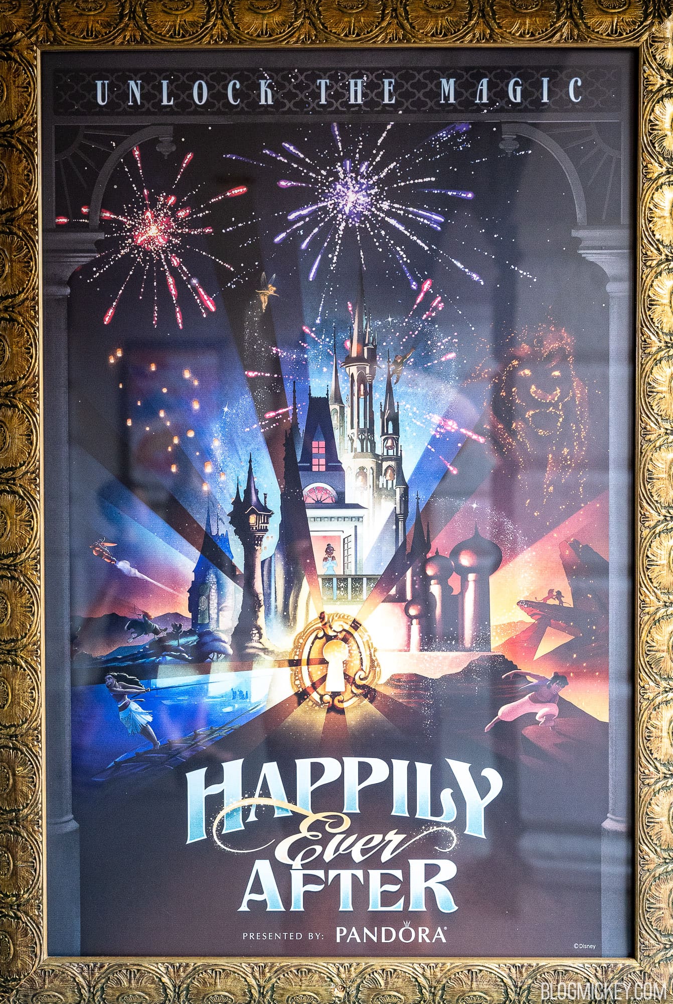 Happily Ever After Poster Returns to Main Street USA at Magic Kingdom
