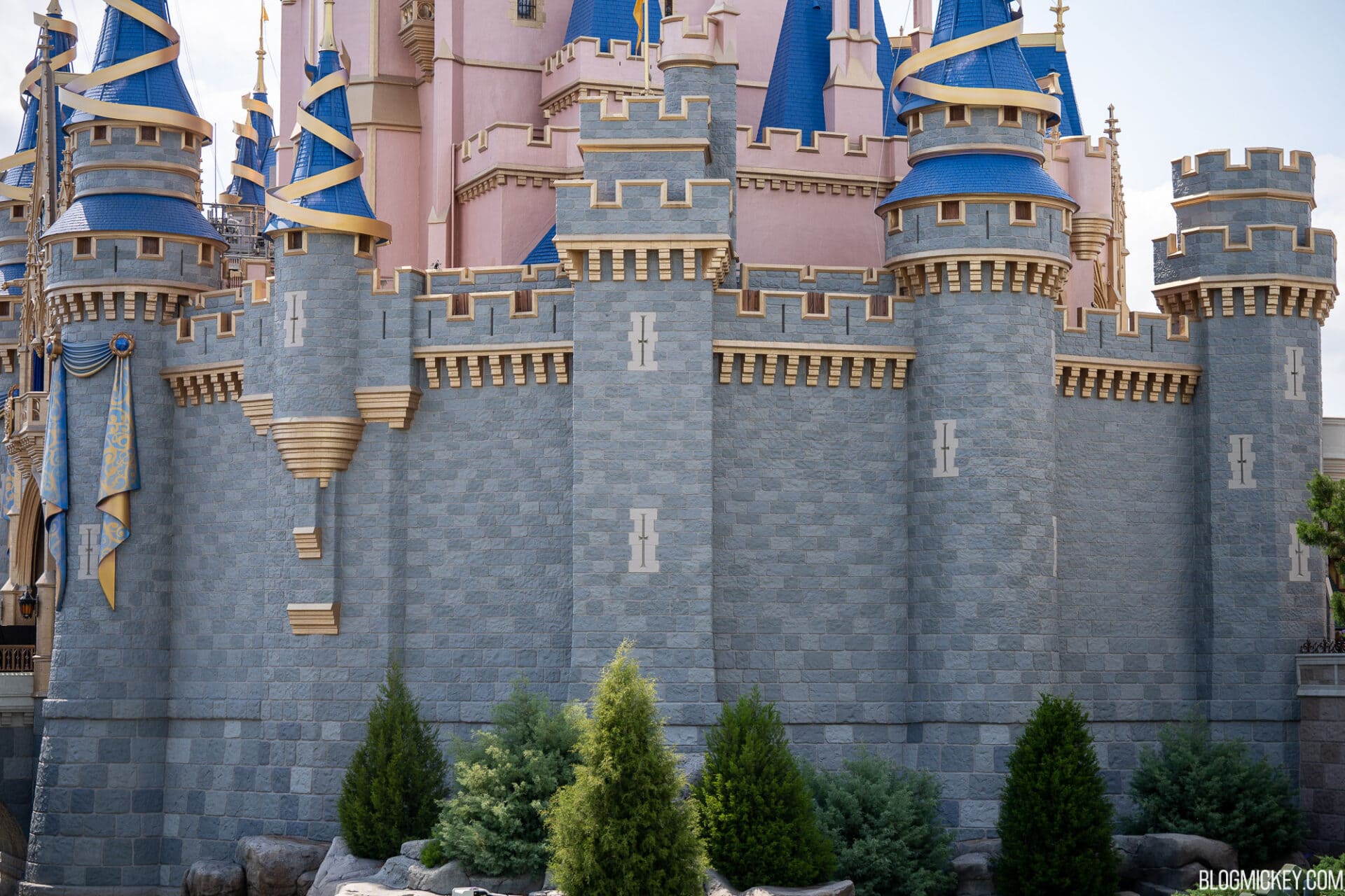 Removal of 50th Anniversary Jewels & Bunting Continues at Cinderella ...