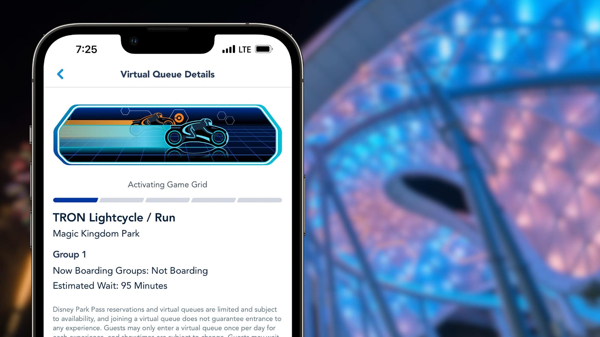 TRON Lightcycle Run Virtual Queue Chances for Success