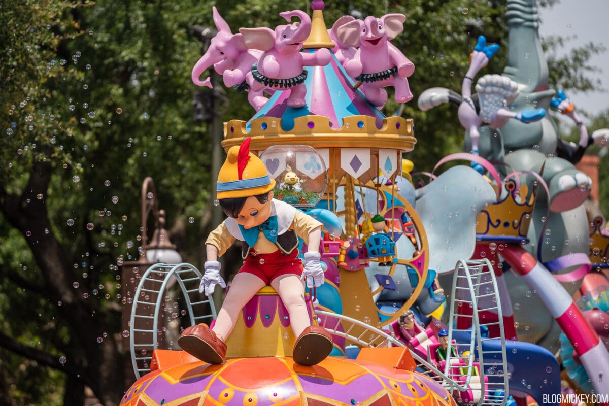 Fantasia/Pinocchio Float Returns to Festival of Fantasy Parade After ...