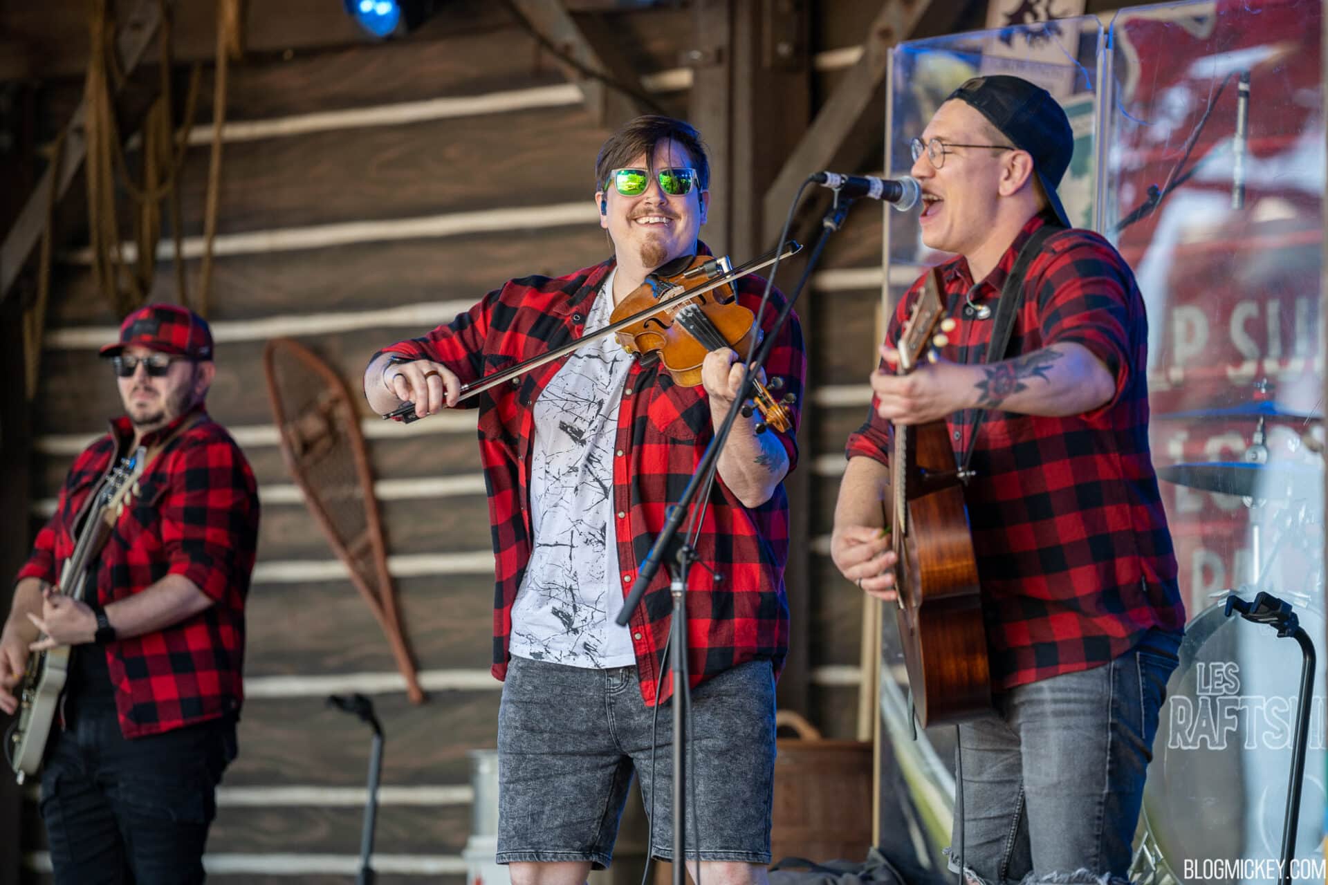New Band 'Les Raftsmen' Now Playing in Canada Pavilion at EPCOT