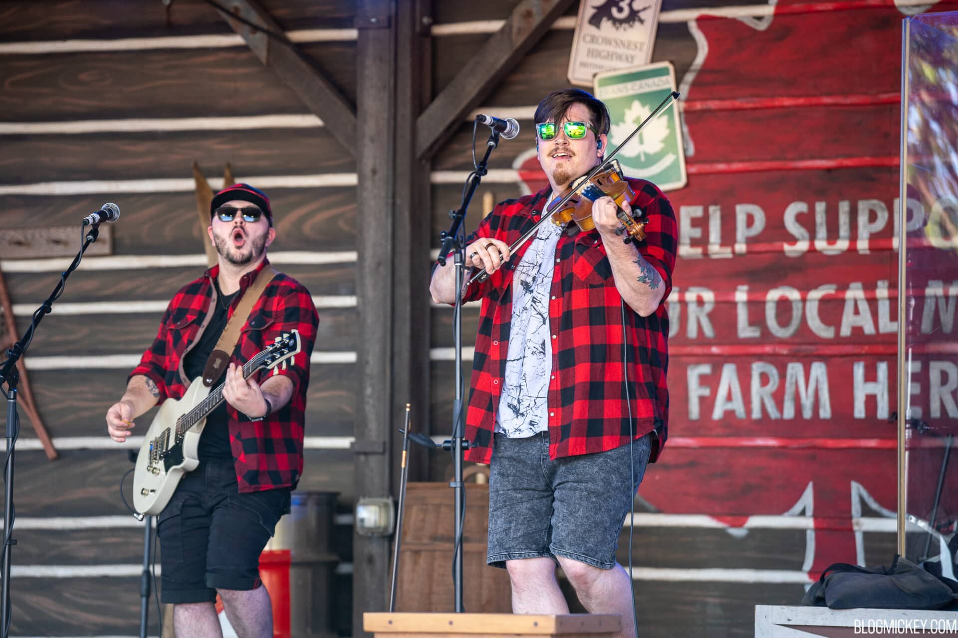 New Band 'Les Raftsmen' Now Playing in Canada Pavilion at EPCOT