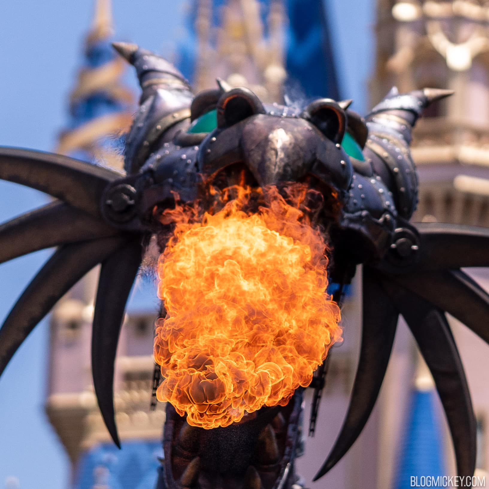 Maleficent's Fire-Breathing Flamethrower Effect Returns to Disney World ...
