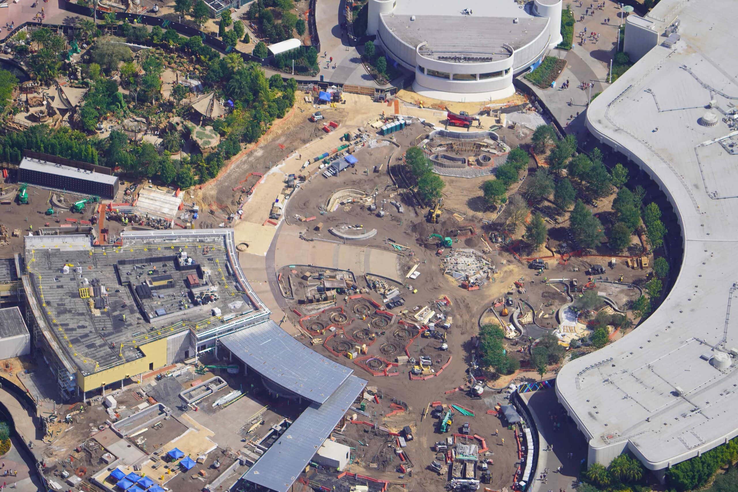 Dreamers Point & EPCOT Festival Gardens Take Shape in World Celebration
