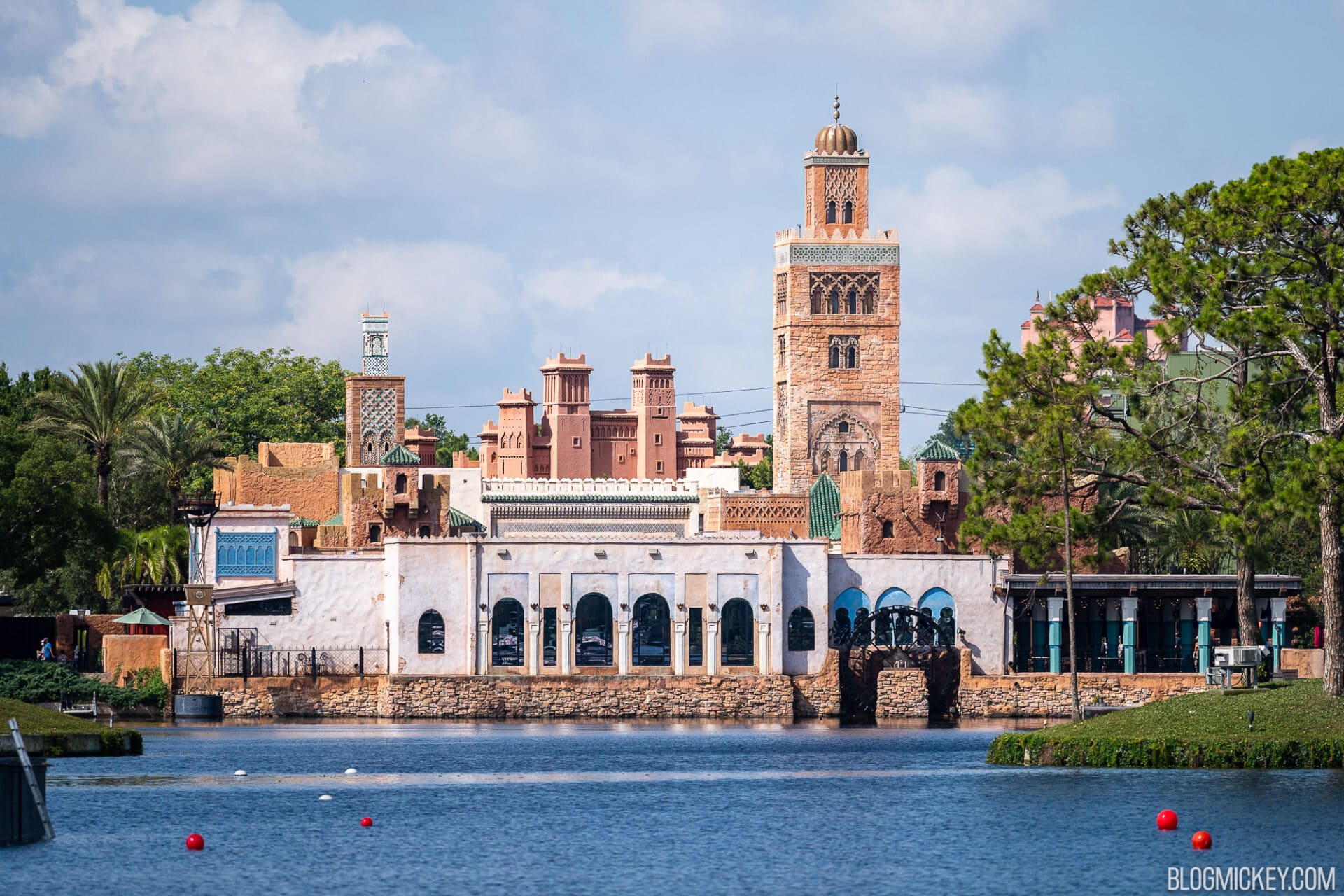 All Harmonious Barges Removed from World Showcase Lagoon in EPCOT