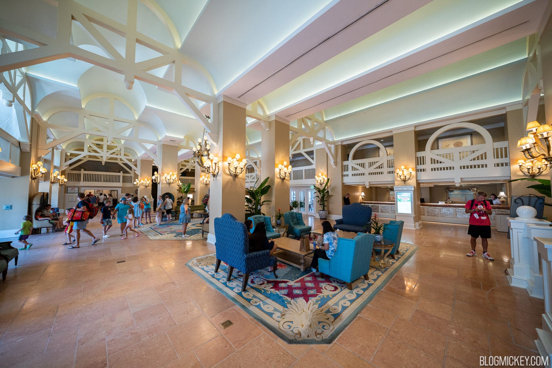 Construction Begins in Disney's Beach Club Lobby