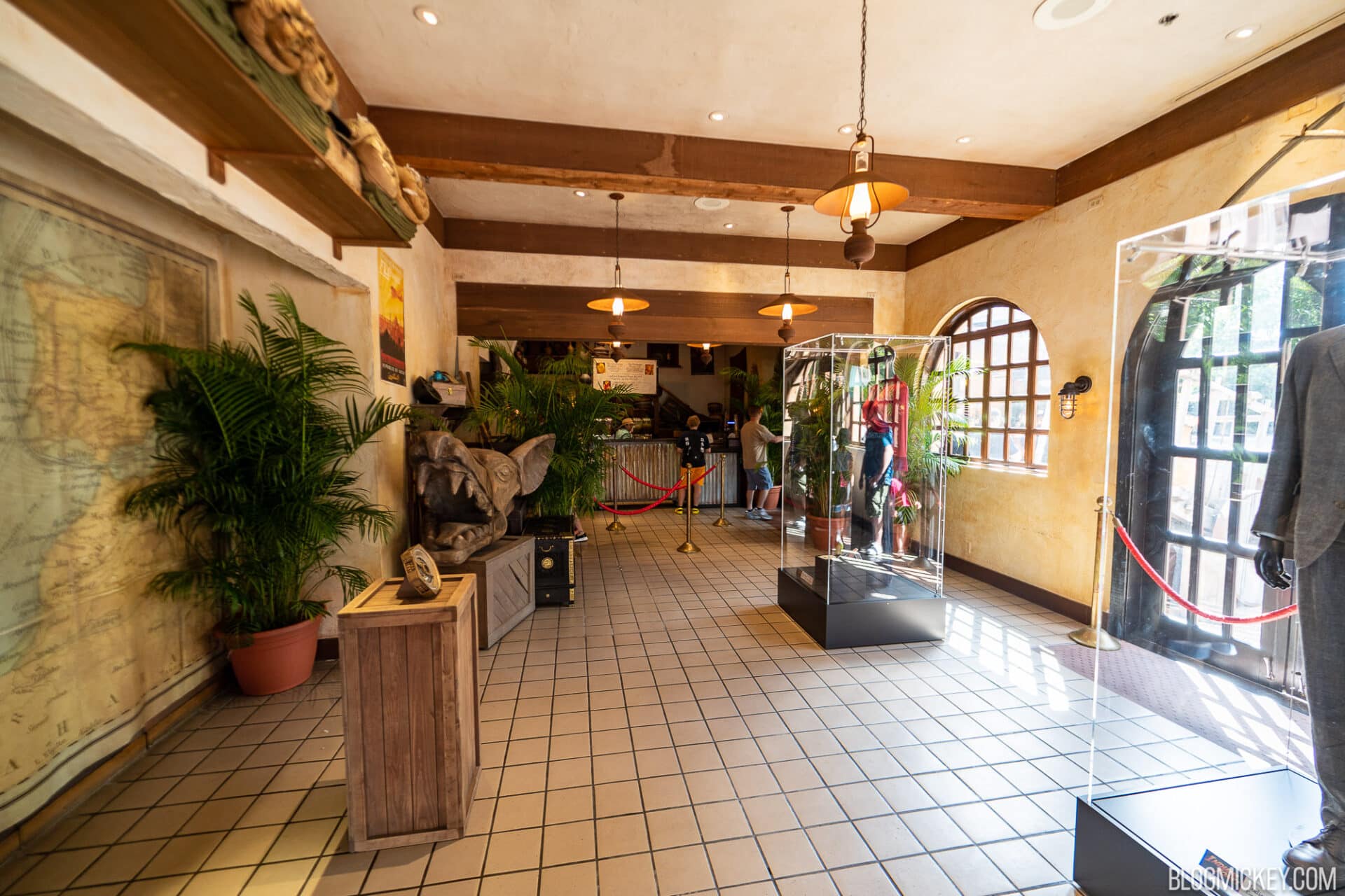 PHOTO TOUR: New Indiana Jones Den of Destiny Prop Gallery & Bar at ...