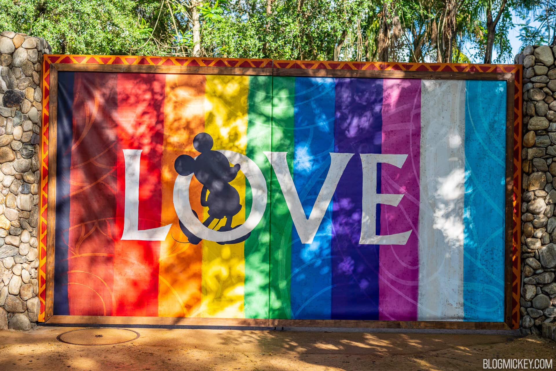 Disney World Pride Month: Photo Op at Disney's Animal Kingdom