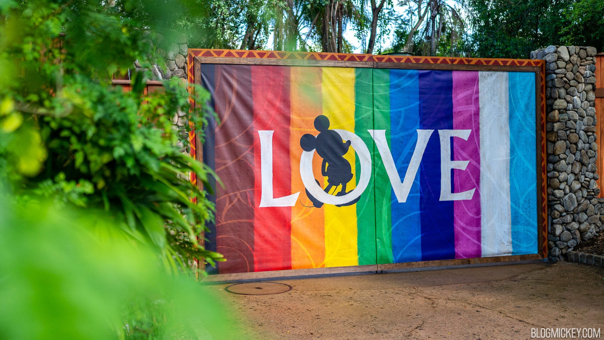 Disney World Pride Month: Photo Op at Disney's Animal Kingdom