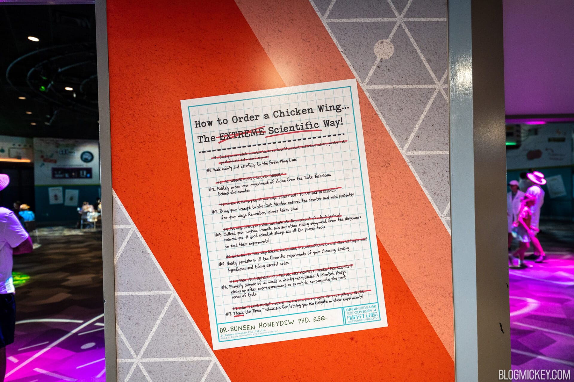 PHOTOS, VIDEO: Full Tour of The Muppets Brew-Wing Lab at The Odyssey ...