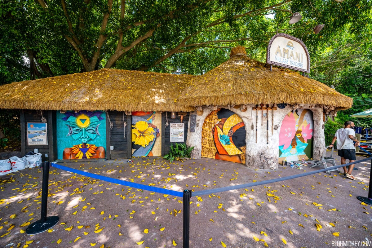 Authentic & Vibrant Street Art Murals Nearly Finished at Amani Village ...