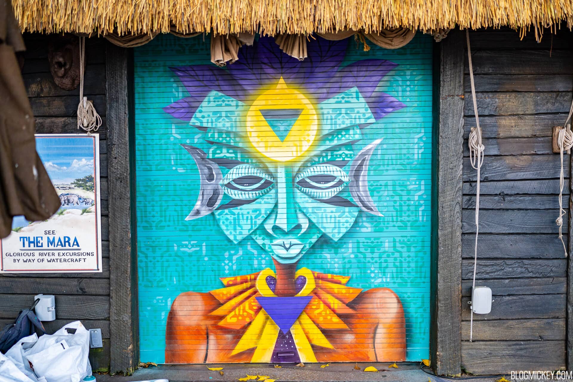 Authentic & Vibrant Street Art Murals Nearly Finished at Amani Village ...
