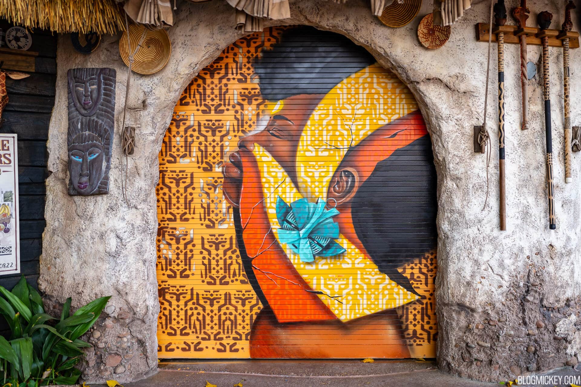 Authentic & Vibrant Street Art Murals Nearly Finished at Amani Village ...