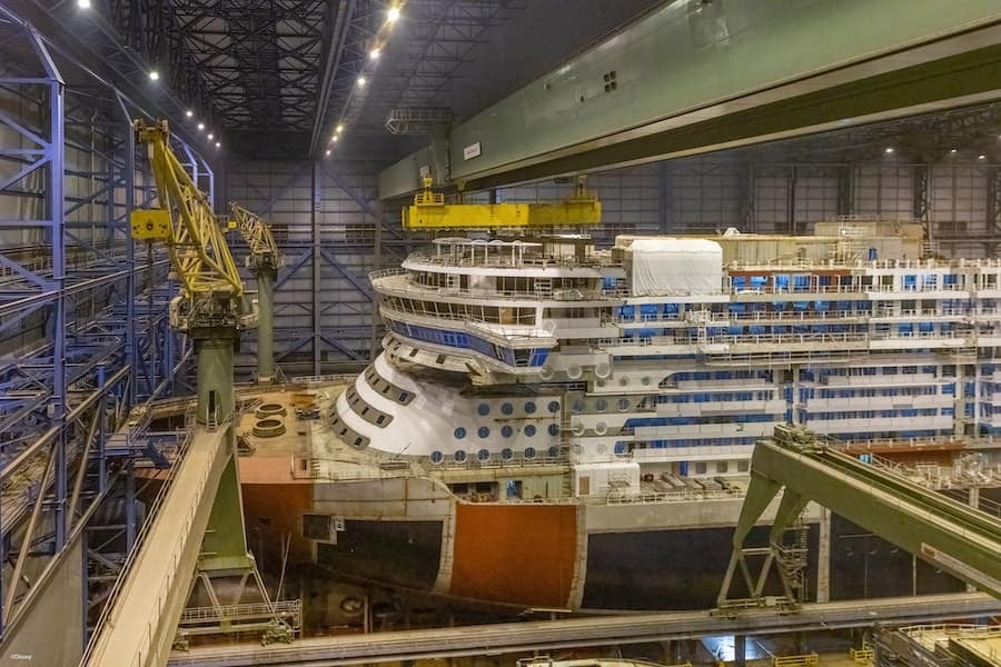 Disney Cruise Line Provides Construction Photos & Timeline of ...