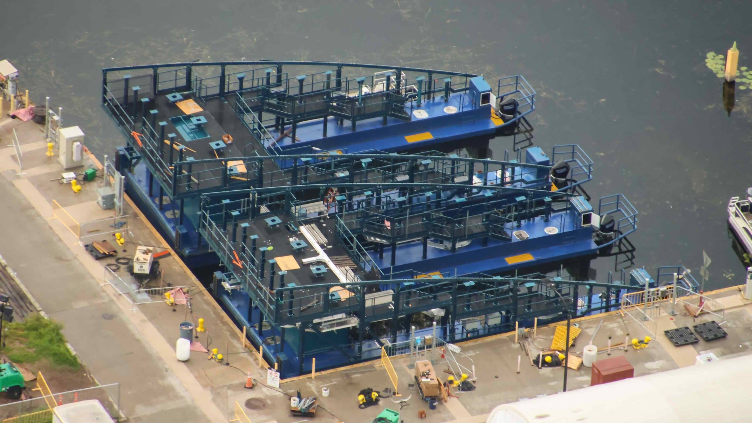 FIRST LOOK: New Barges Arrive for EPCOT's Next Fireworks Show