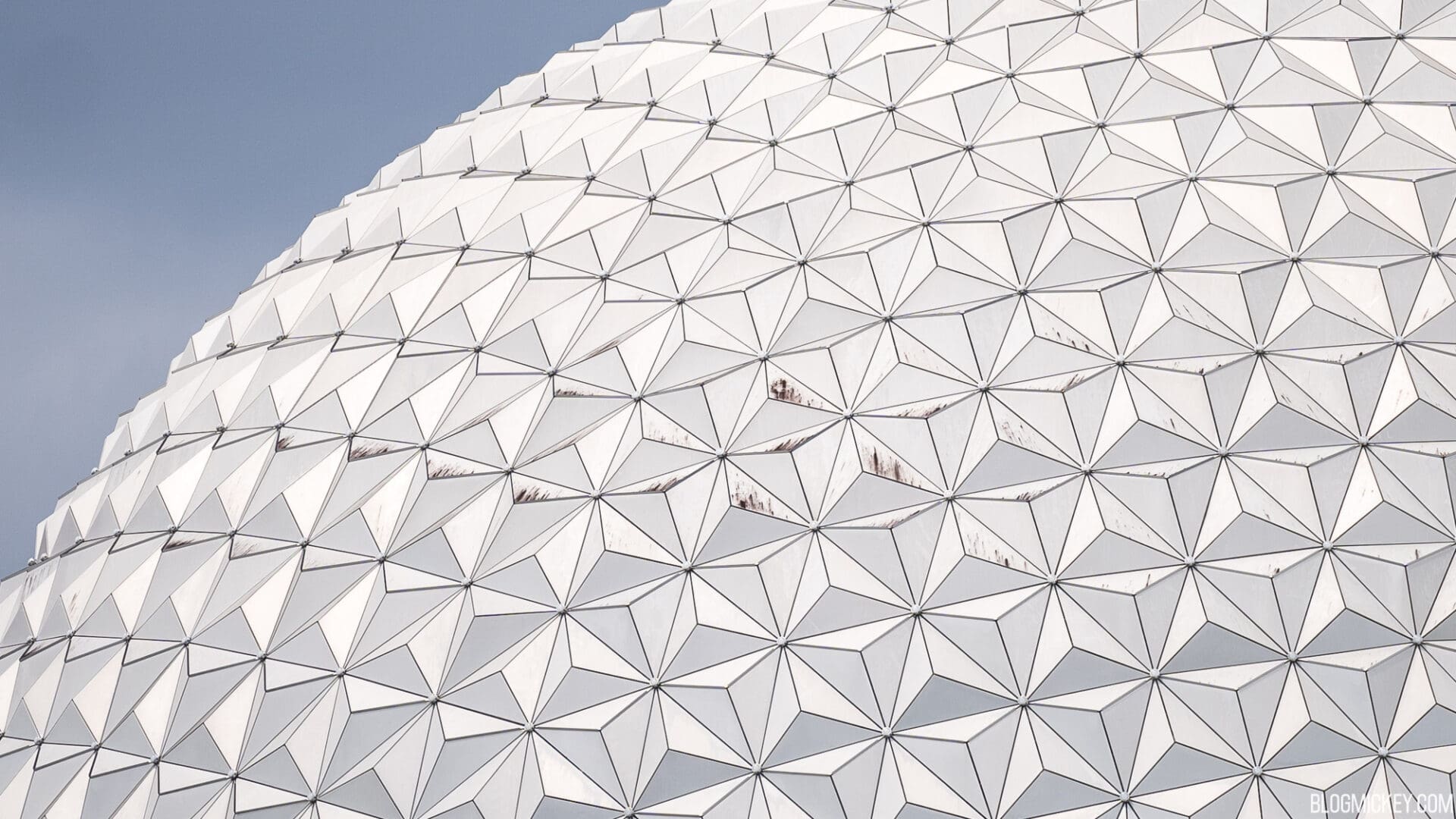 Self-Cleaning Spaceship Earth Panels Could Use a Wash