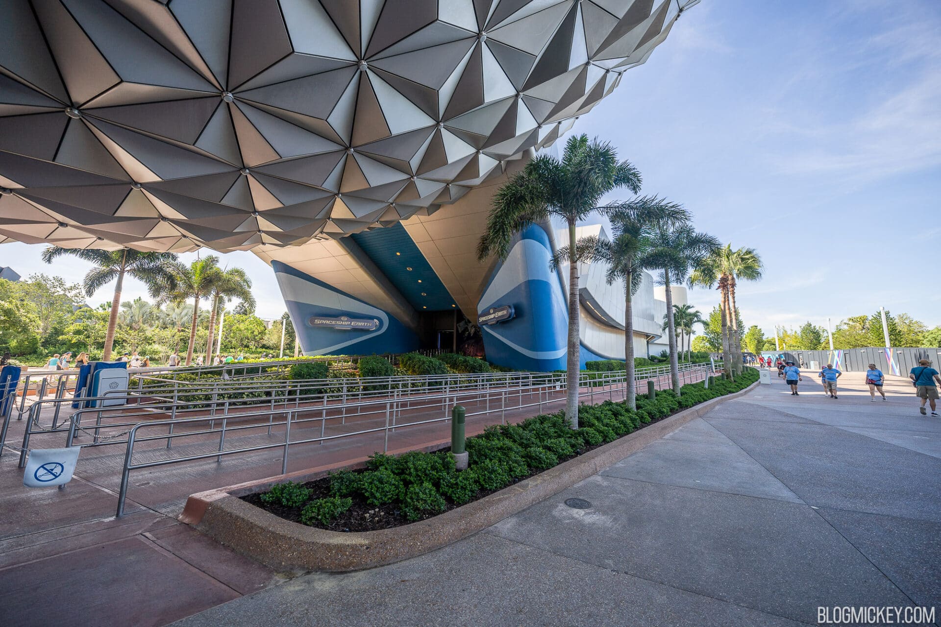 PHOTOS: Spaceship Earth Closed for Refurbishment at EPCOT