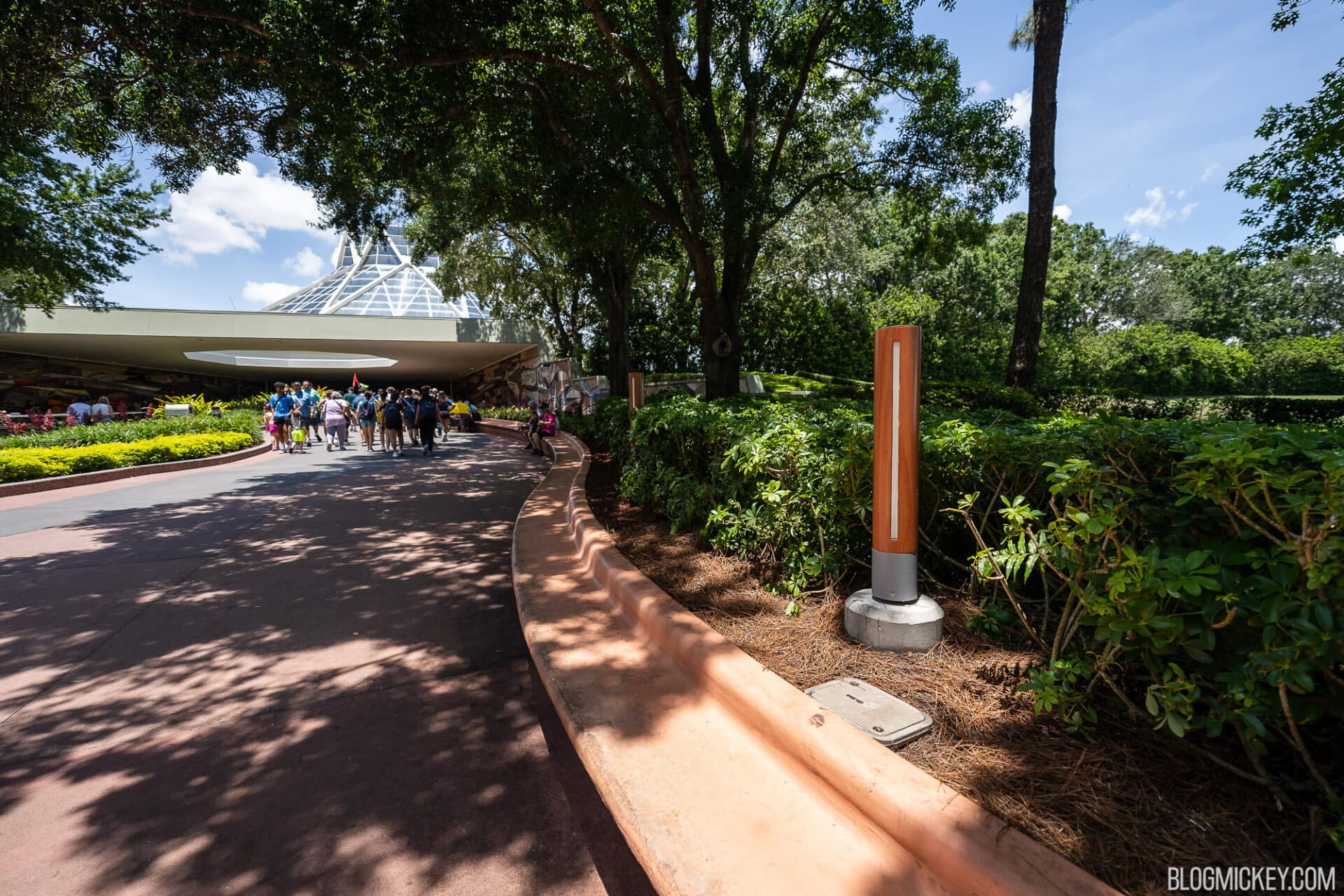 New Themed Lighting Installed in World Nature Near The Land Pavilion at ...