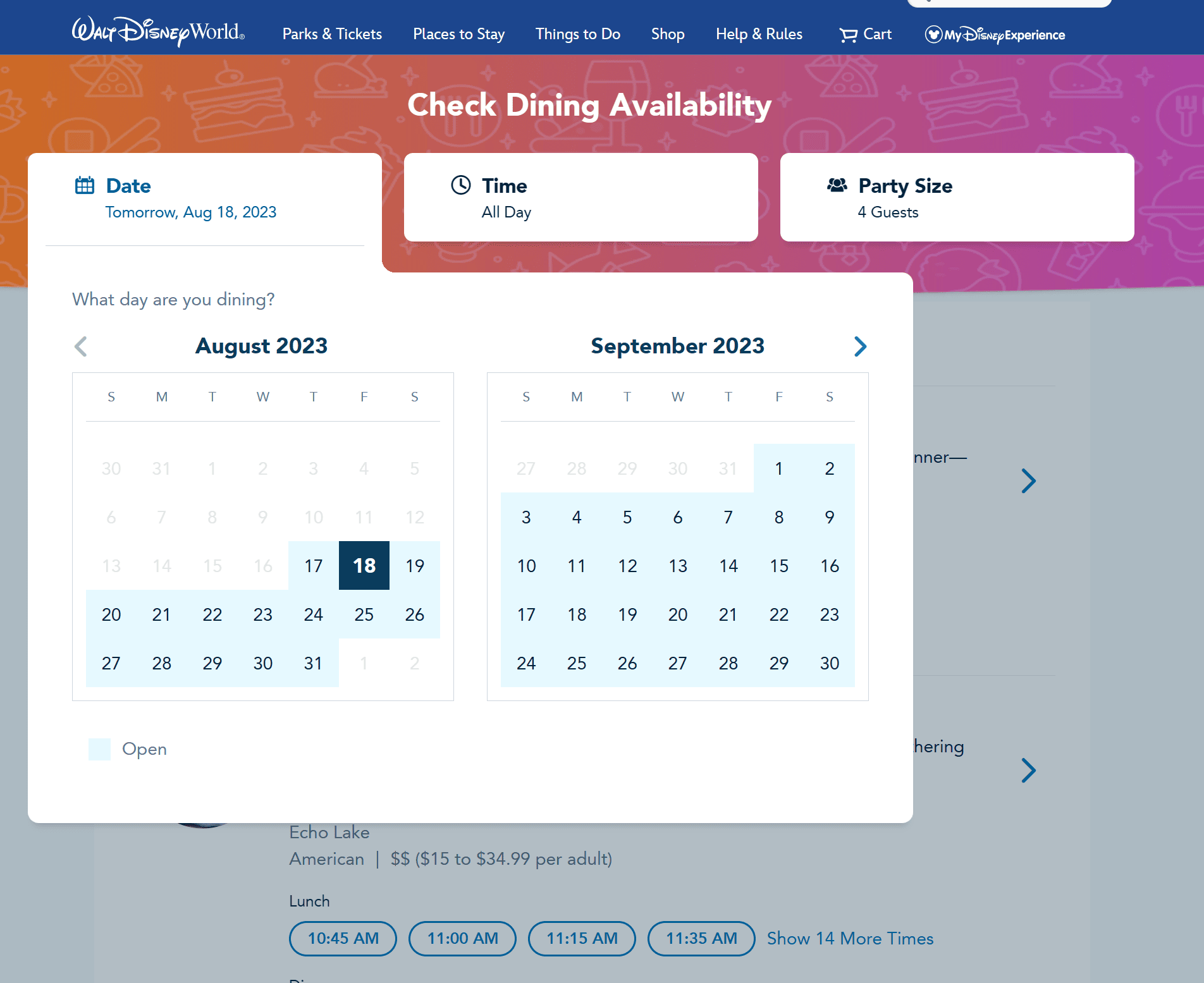 Step-by-Step Guide: First Look at New Disney World Dining Reservation ...