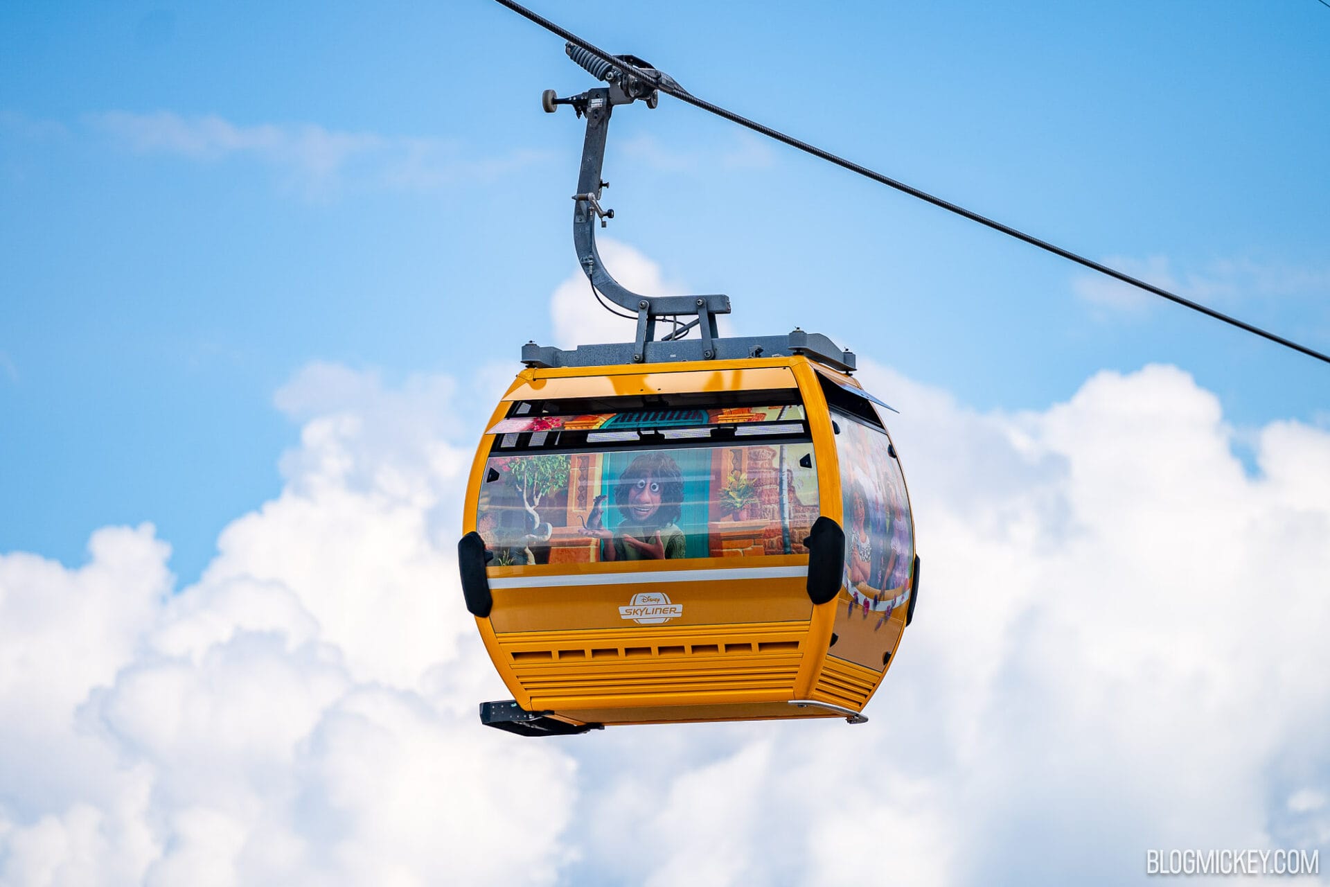 'Encanto' Disney Skyliner Gondola Wrap Debuts at Disney World