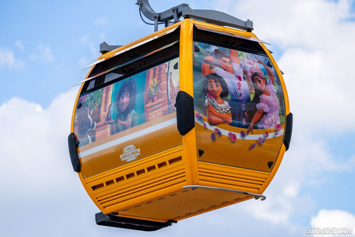 'Encanto' Disney Skyliner Gondola Wrap Debuts at Disney World