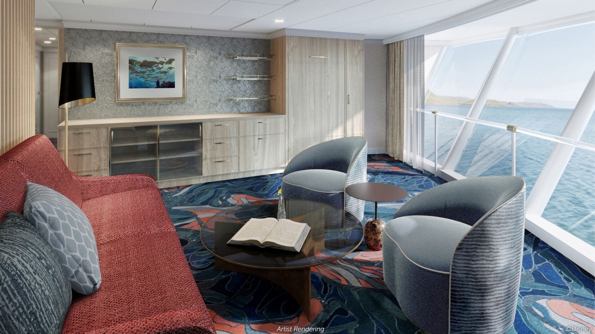 Disney Treasure Cruise Ship: 1,200+ Staterooms Themed to Beloved Disney ...