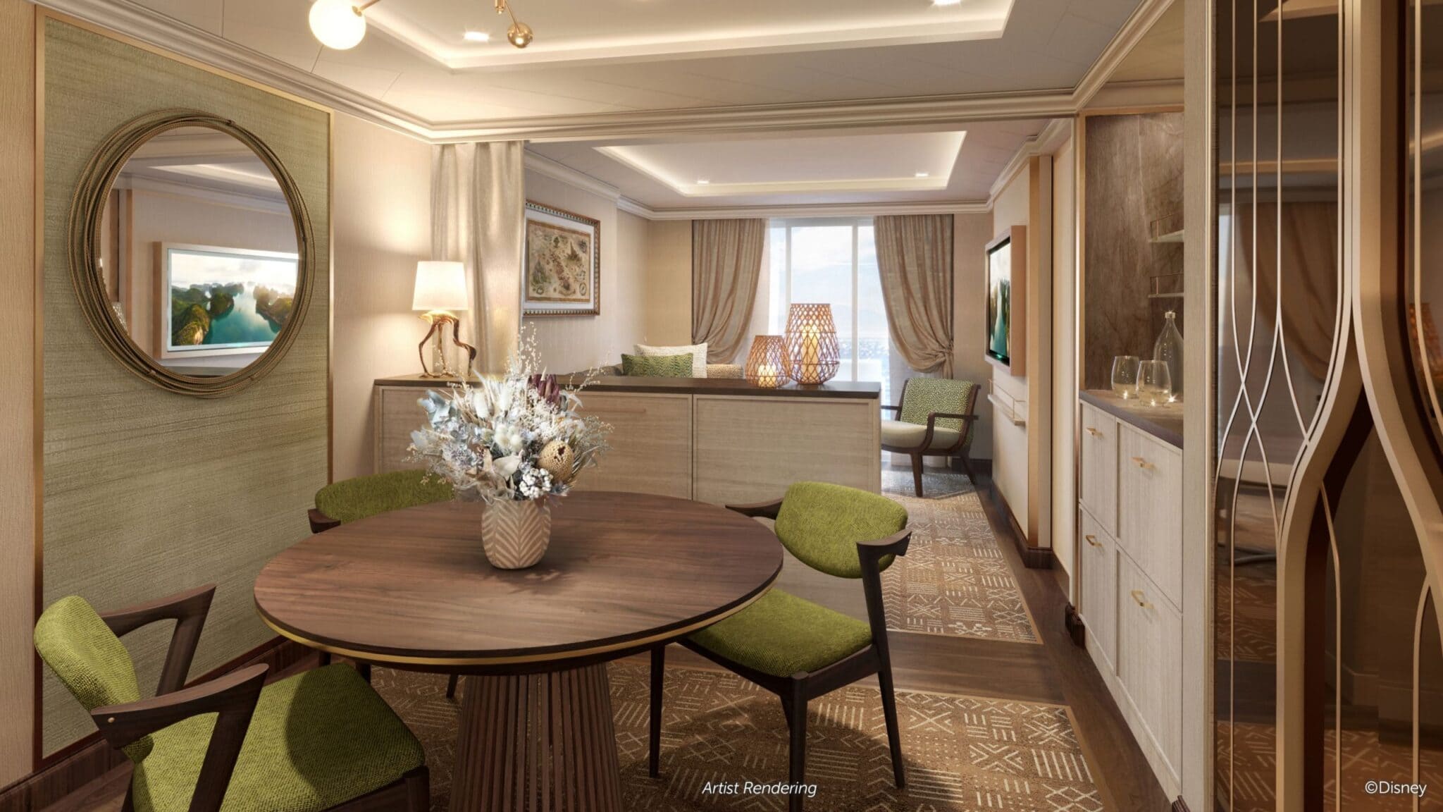 Disney Treasure Cruise Ship: 1,200+ Staterooms Themed to Beloved Disney ...