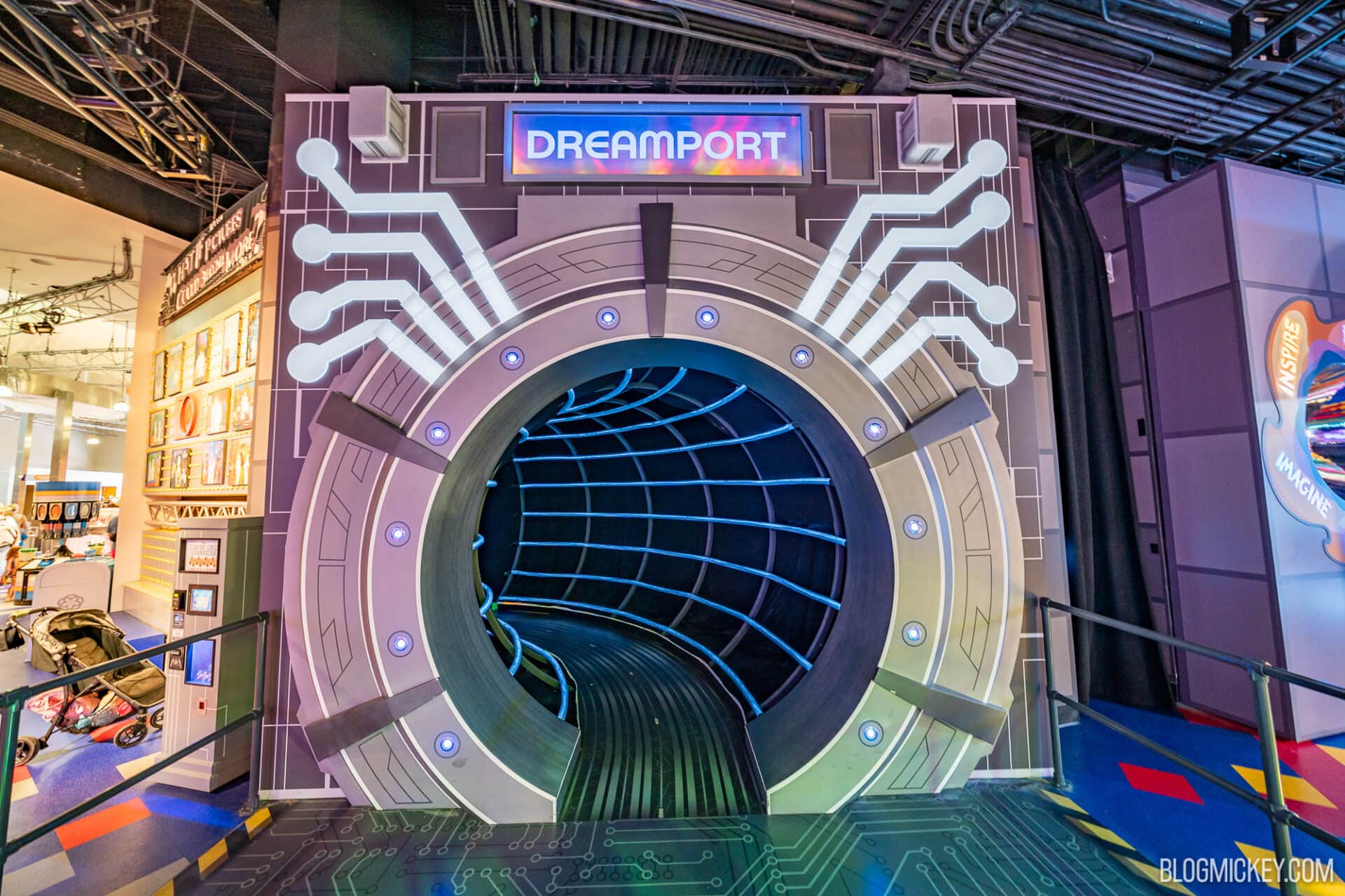 DREAMPORT Tunnel Modified to Prevent More Figment Falls at EPCOT