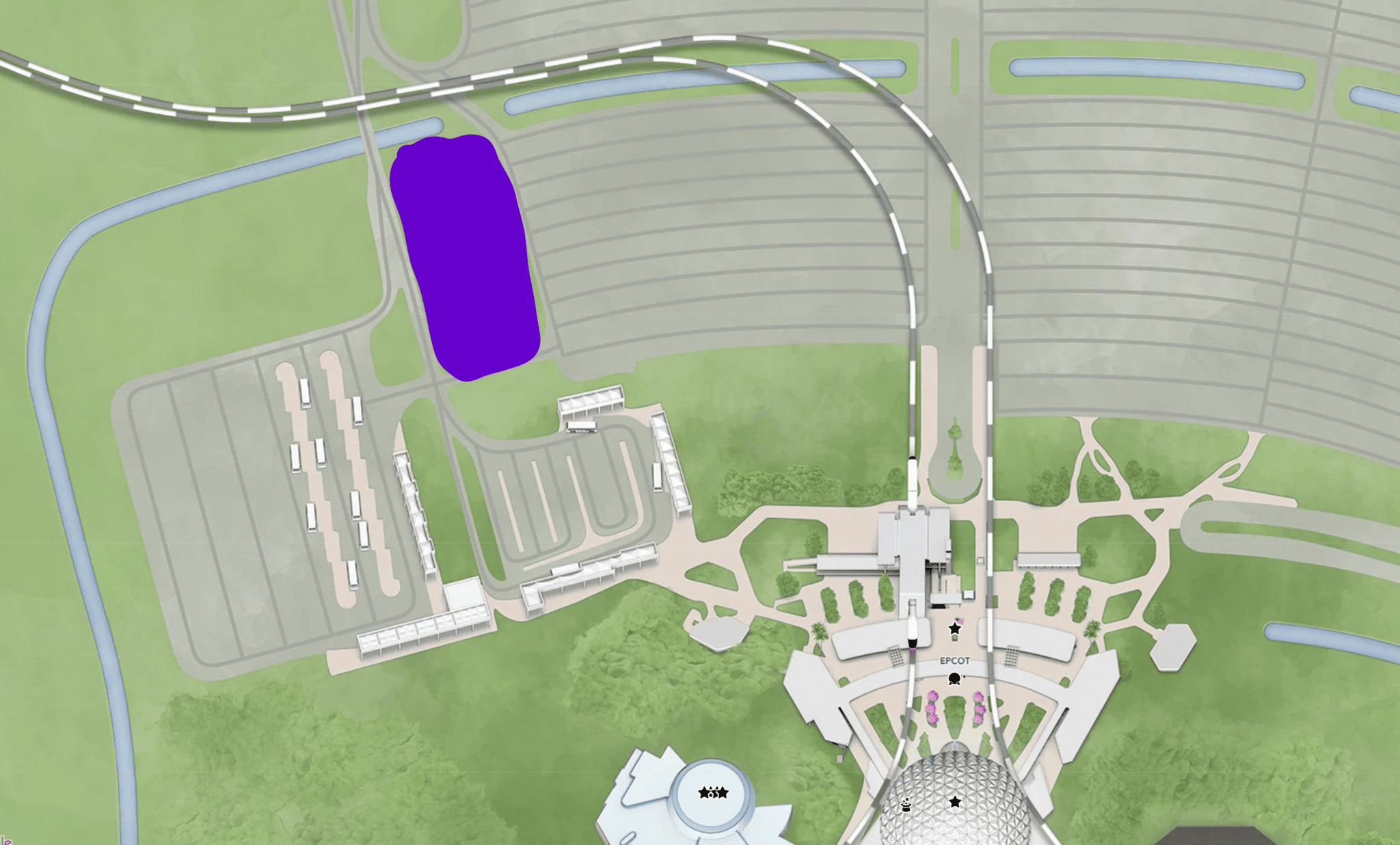 New Rideshare & Guest Drop Off/Pick-Up Location Now Open at EPCOT + How ...