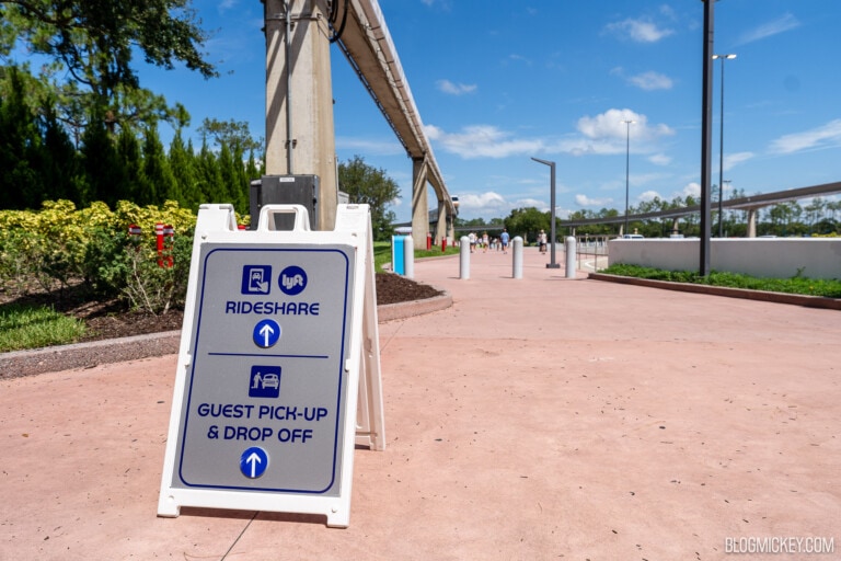 New Rideshare & Guest Drop Off/Pick-Up Location Now Open at EPCOT + How ...