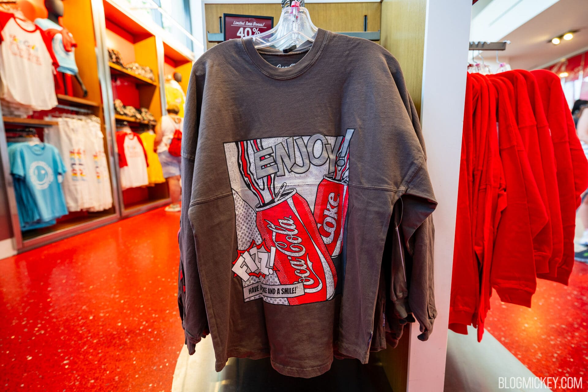 Deep Discounts Offered on Coca-Cola Merch in Club Cool at EPCOT