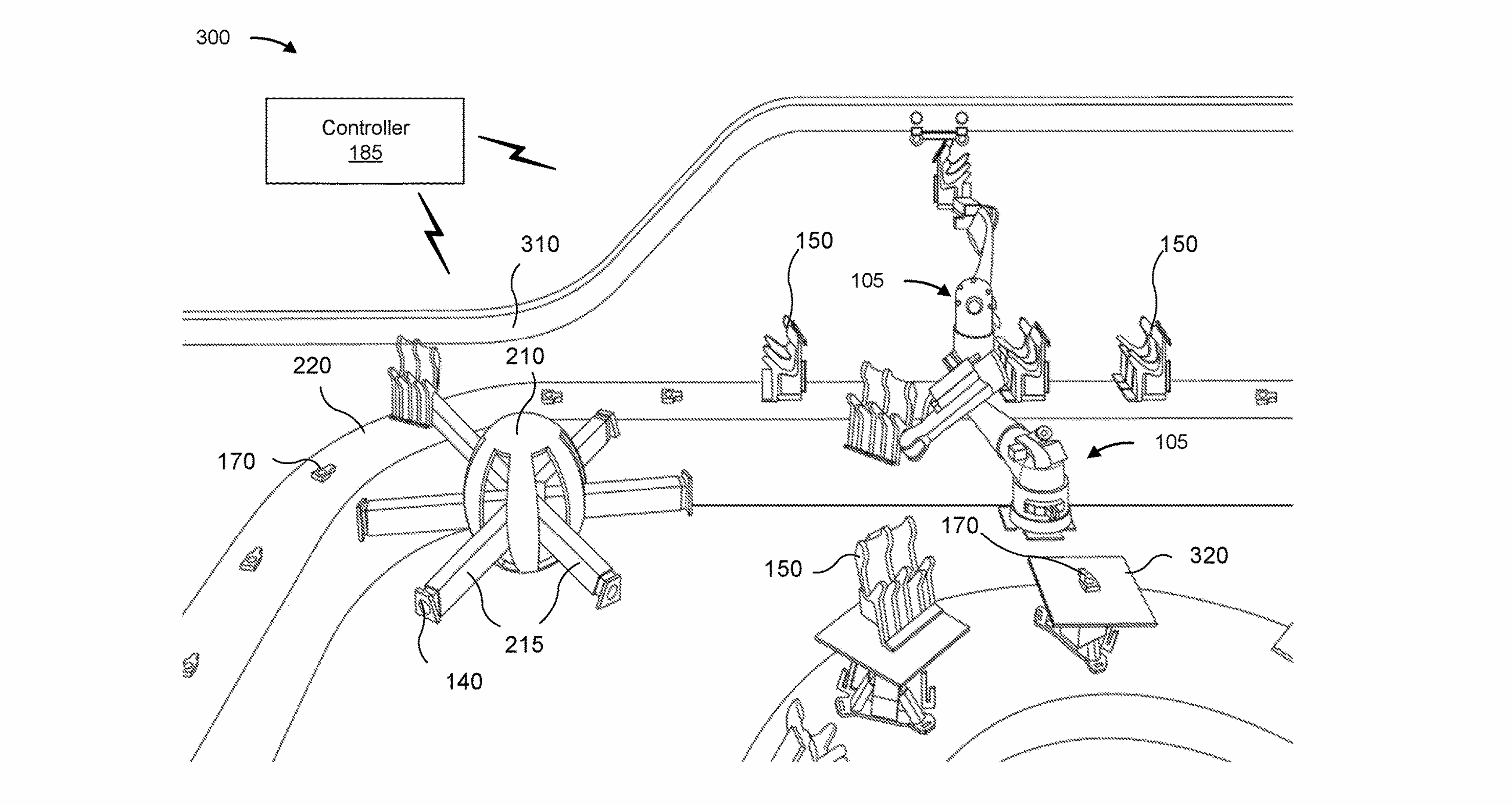 Disney Patents Robotic Transfer of Ride Vehicles Between Two Different ...