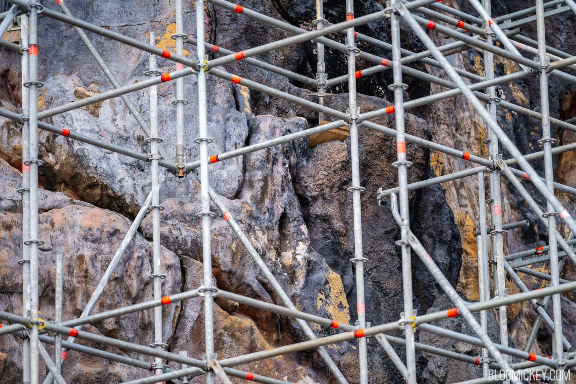 Rainforest Cafe Volcano Under Refurbishment at Disney Springs