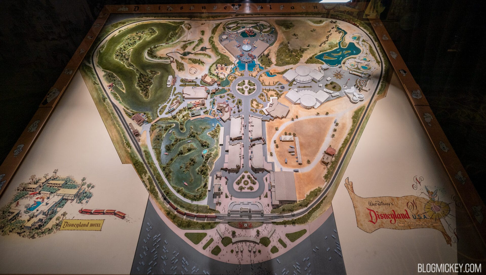 Disneyland's 50th Anniversary Opening Day Scale Model Now on Display at ...