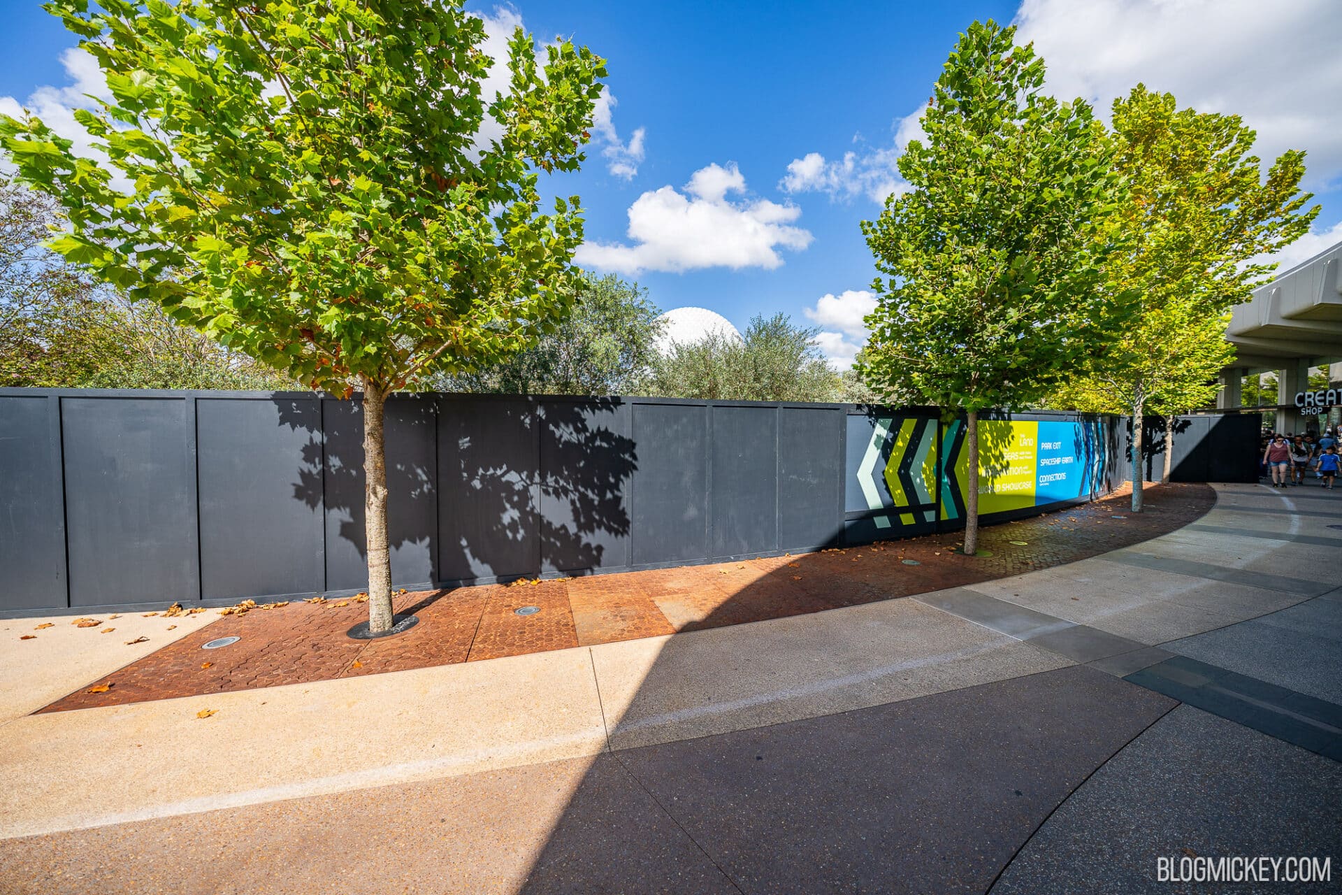EPCOT Floor Update: World Celebration Flooring Pattern Finally Visible ...