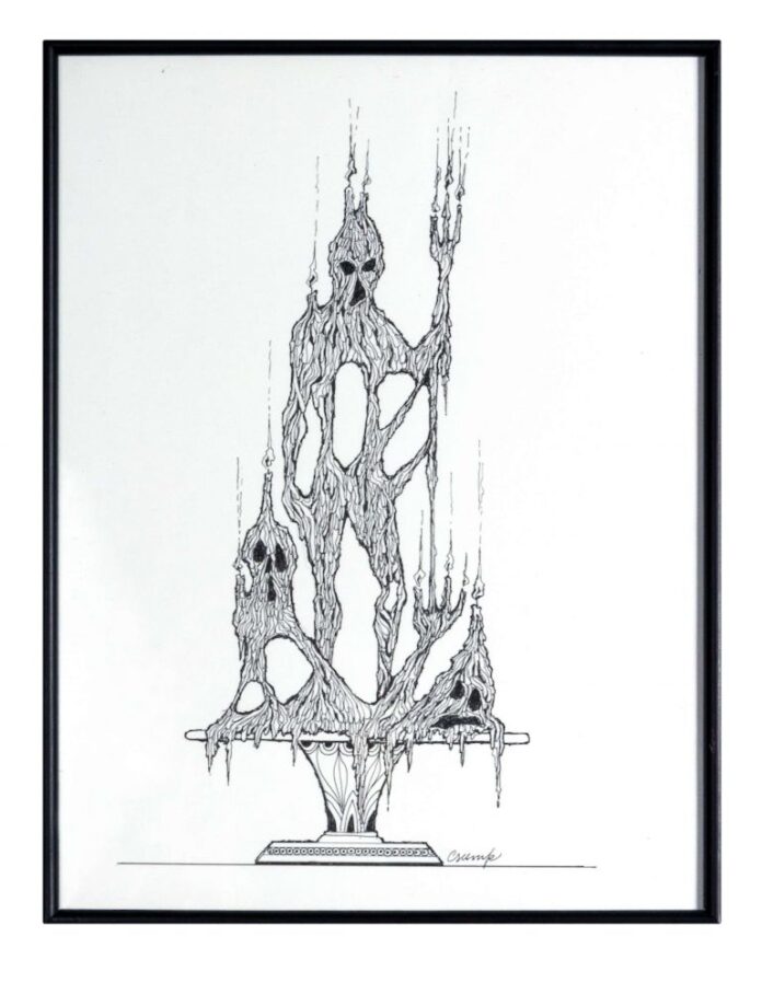 Rolly Crump’s Museum of the Weird Candle Man Concept Installed at Magic ...