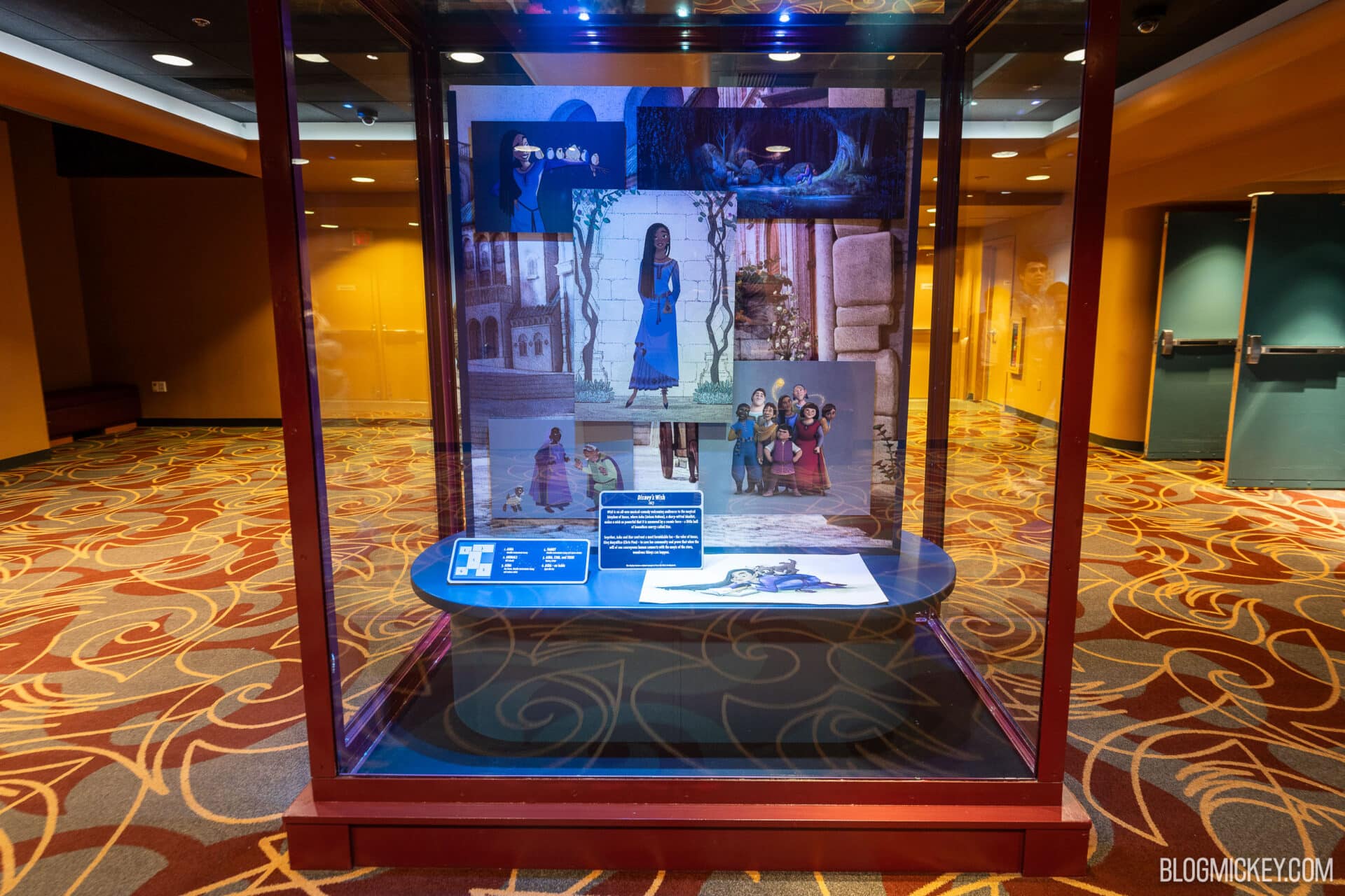 'Wish' Movie Concept Art on Display at Walt Disney Presents in ...