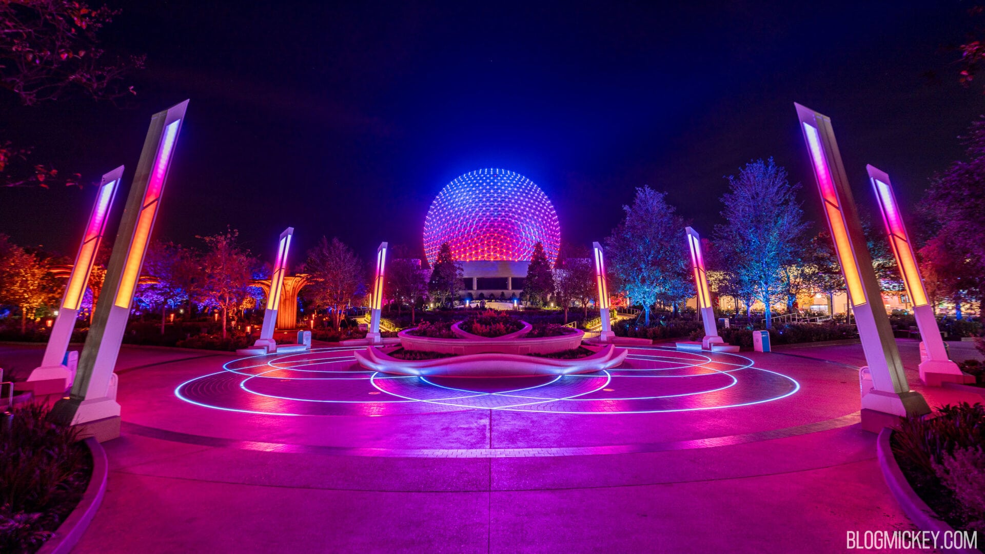 Timelapse Video: The Many Colors of World Celebration Gardens After ...