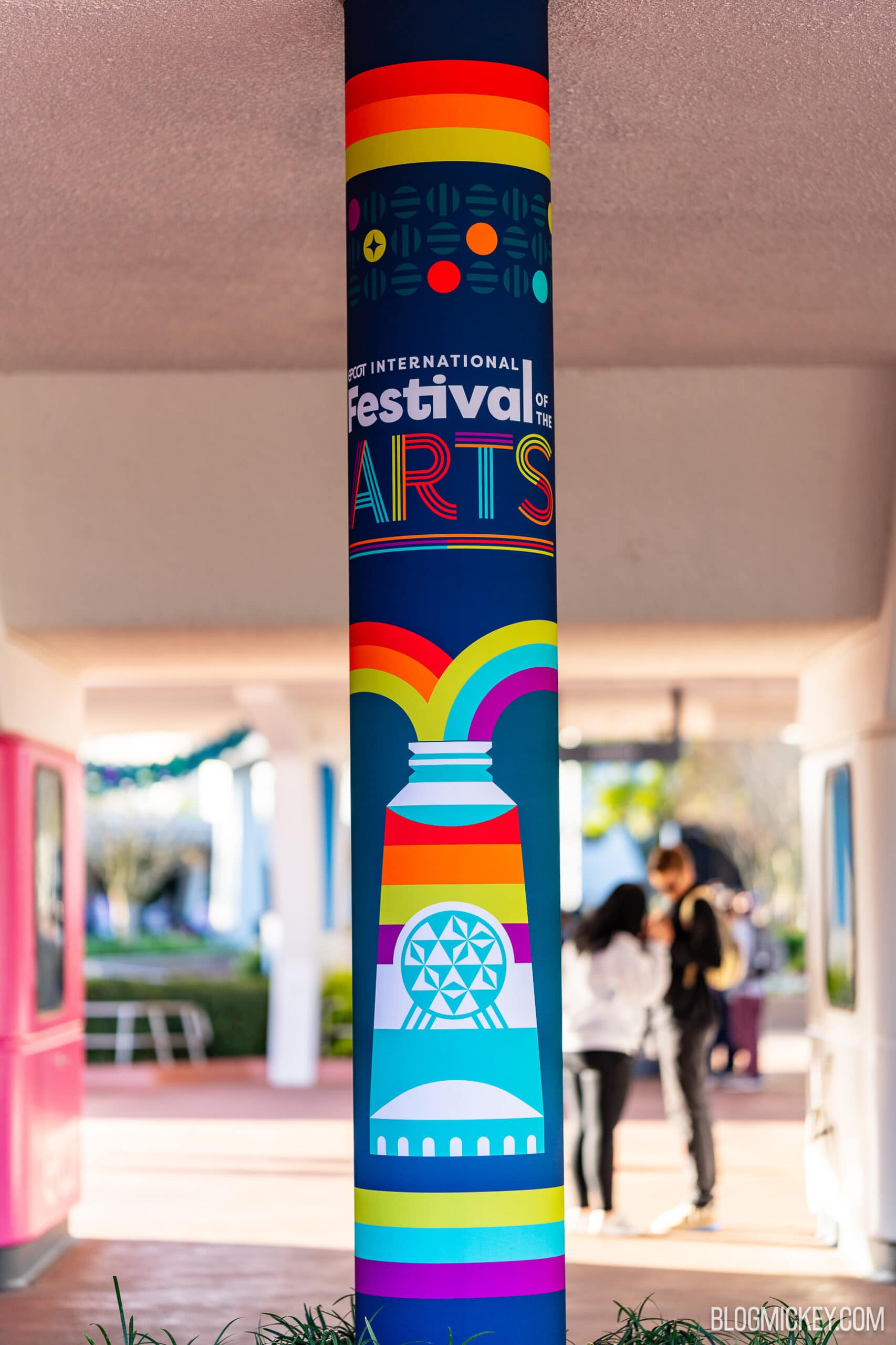 EPCOT Begins Dressing Up for 2024 Festival of the Arts