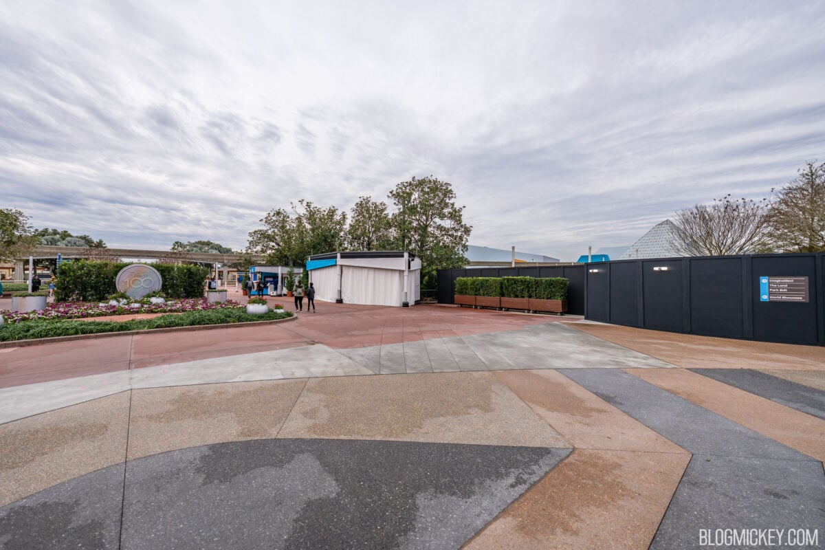 New Temporary Walkway Closure at EPCOT, Spaceship Earth Bypass Remains ...