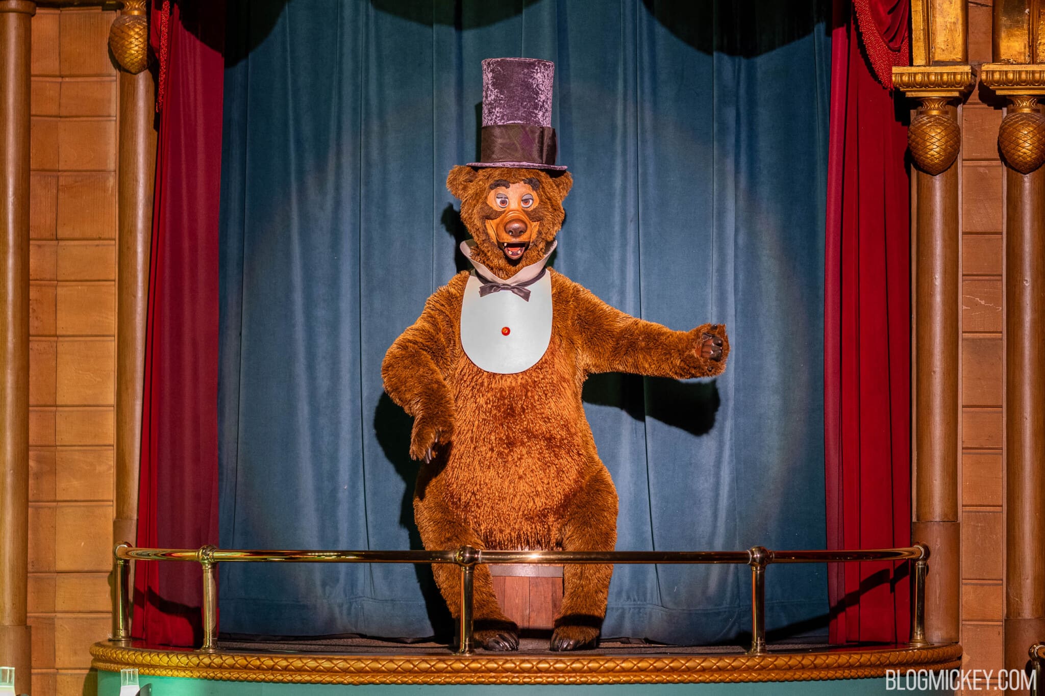Before & After Look at the Country Bear Musical Jamboree Costume Changes