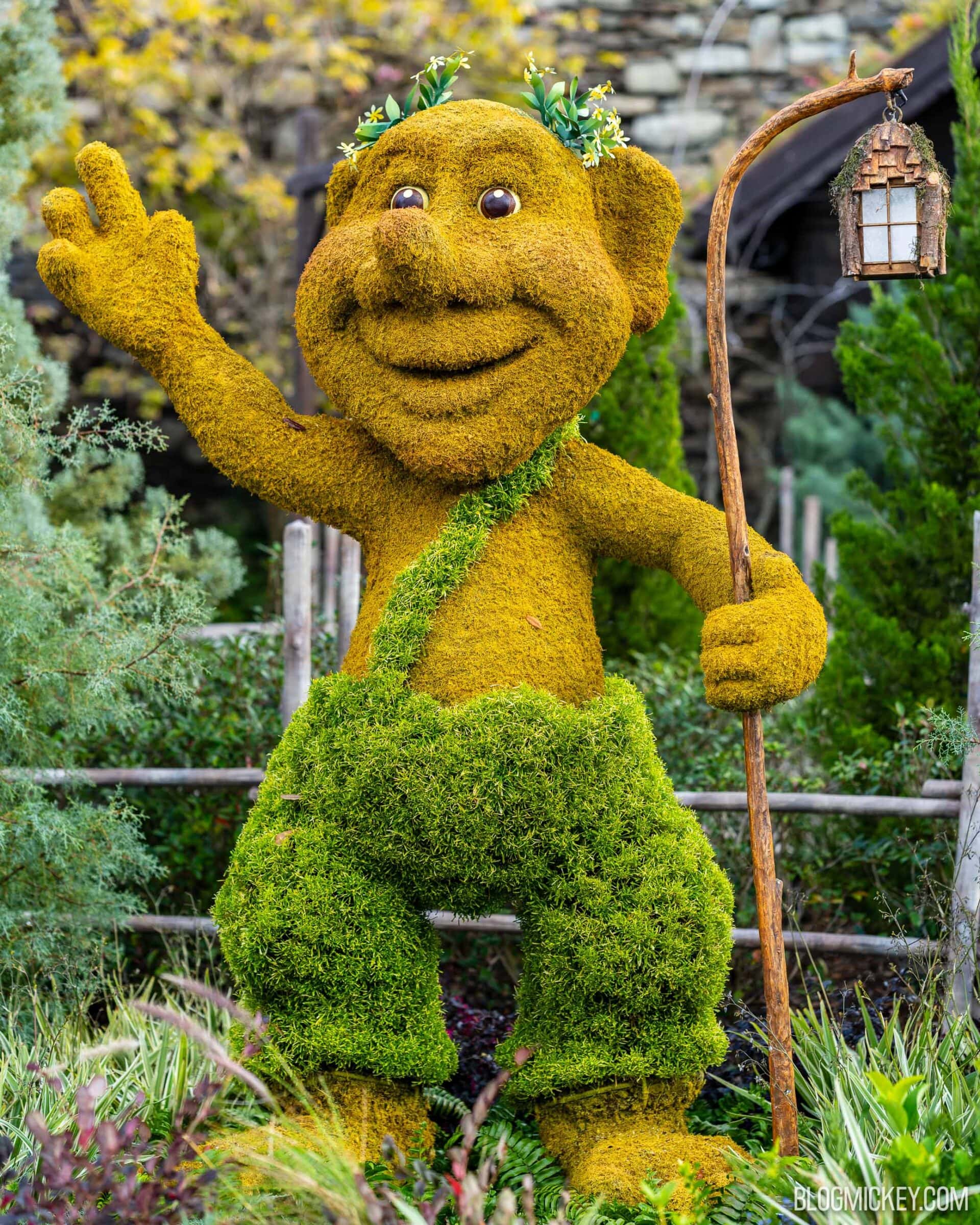 Norway Troll-piary Installed for 2024 EPCOT Flower & Garden Festival